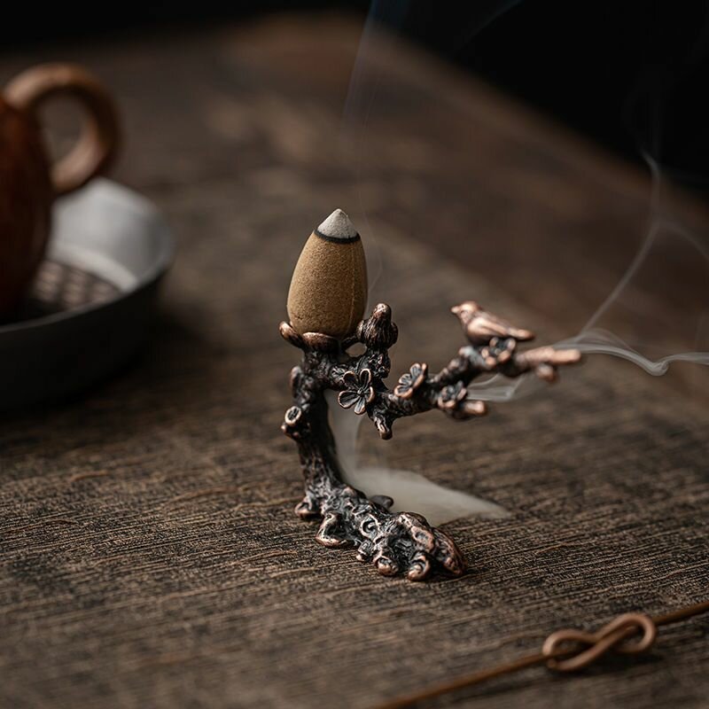 Подставка под благовония в форме ветки дерева для релаксации, медитации и ароматерапии создание уюта и гармонии в доме