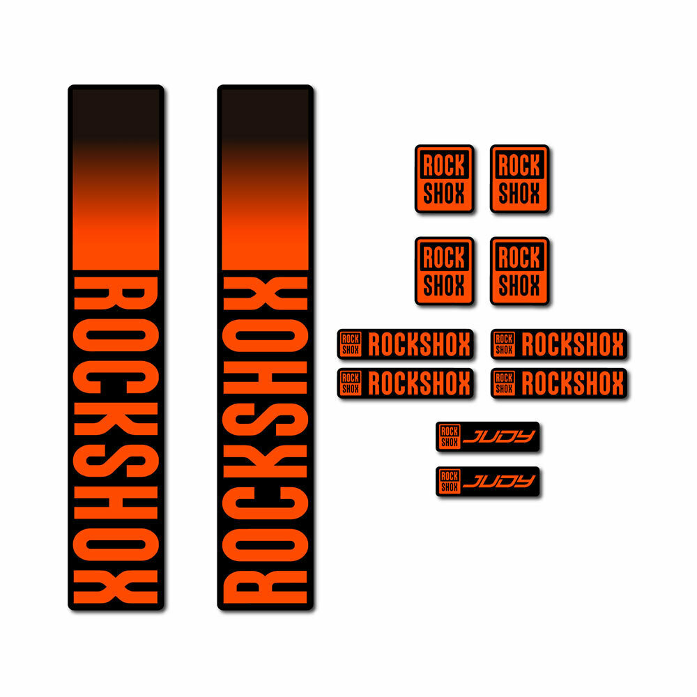 Наклейка LYRIK ROCK-SHOX, для горного велосипеда, передняя вилка, 2018 г.