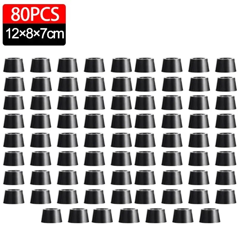 80/8 шт. резиновые подушечки, защитные накладки на пол, стол, стул, мебель, чехол для 12x8x7-80pcs