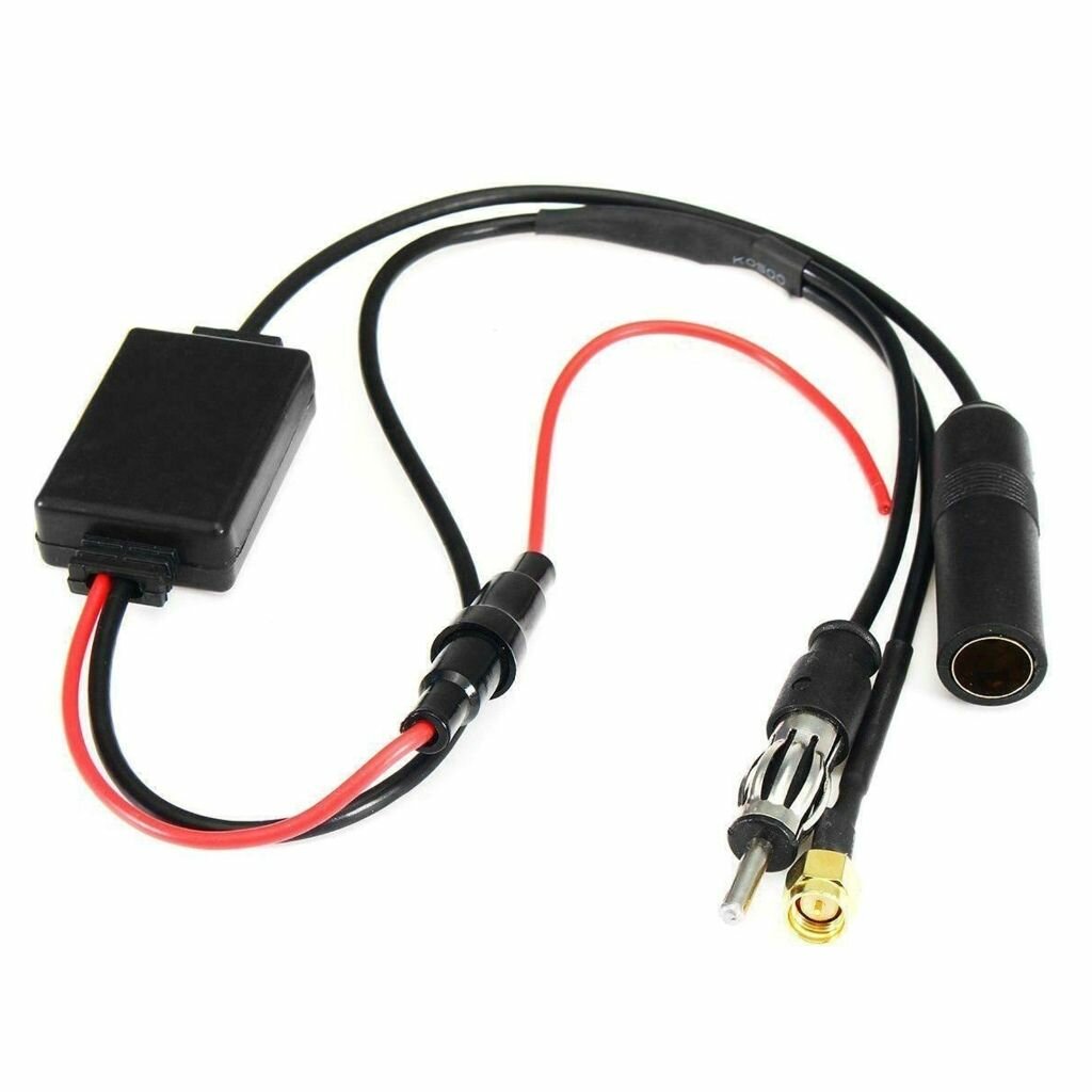 Специнструмент для авто, Усилитель автомобильной FM-антенны DVB, 1 комплект