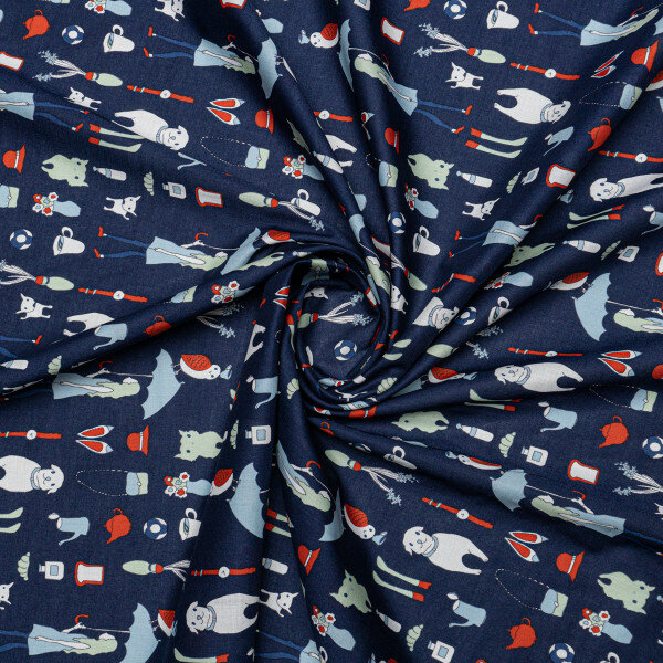 Отрез ткани Ткани-100 "Батист", 100% хлопок, ширина 1.4м, длина 1м