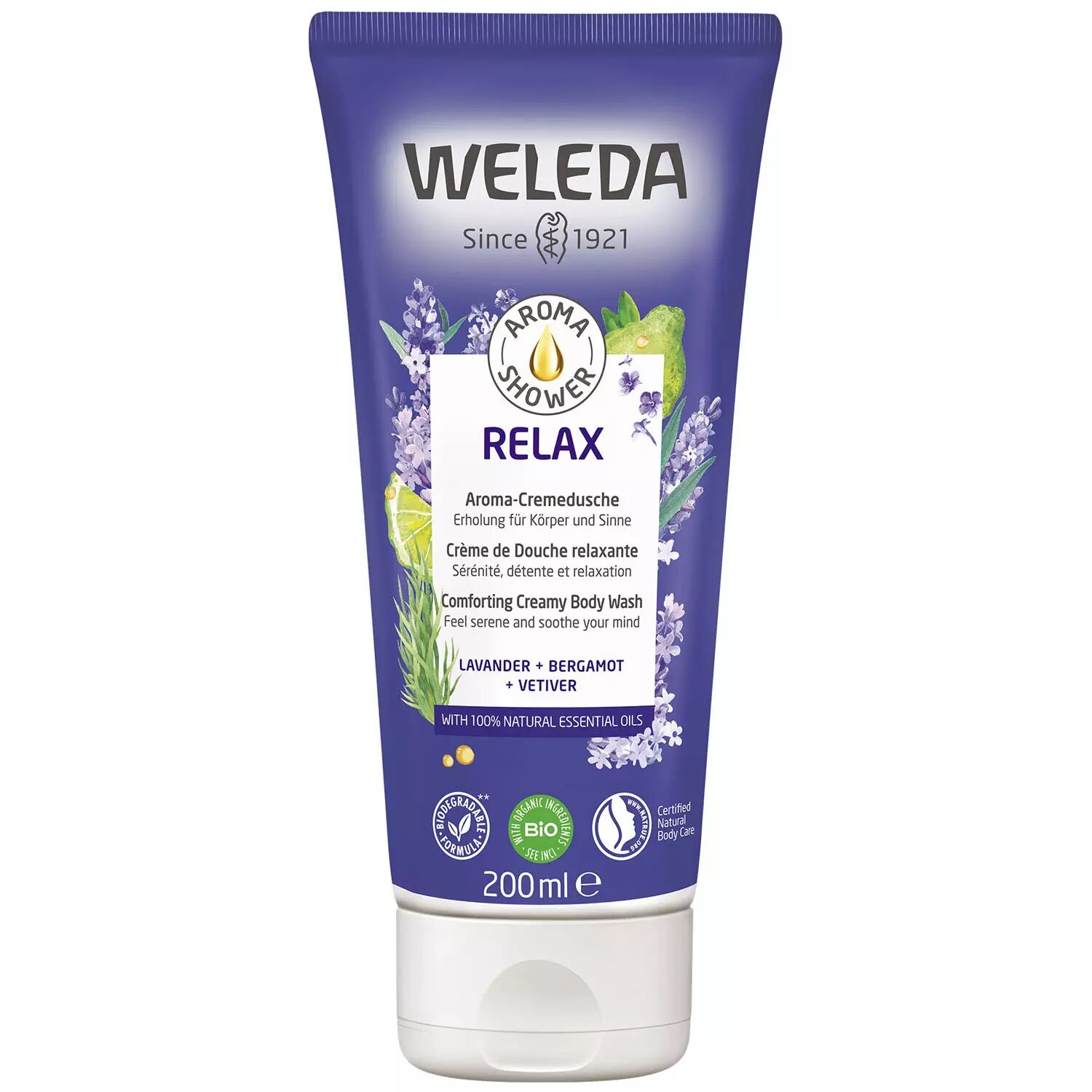 Гель для душа WELEDA Relax, 200 мл