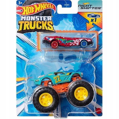 Набор из 2-х машин Hot Wheels (Monster Trucks) в асортименте