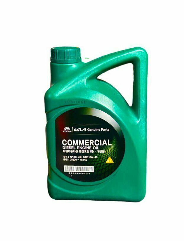 HYUNDAI COMMERCIAL DIESEL 10W-40 4L полусинтетическое моторное масло