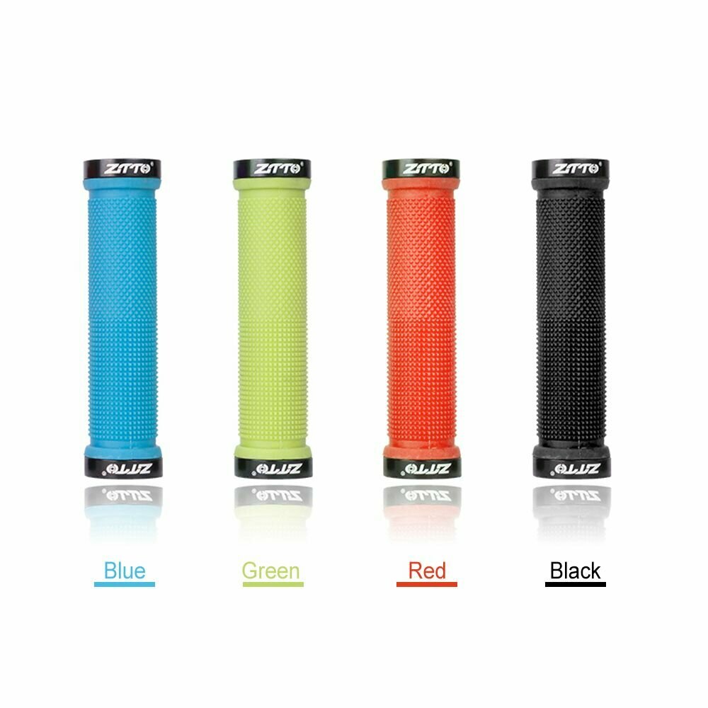 1 пара резиновых ручек для велосипеда, нескользящие, амортизирующие, для MTB