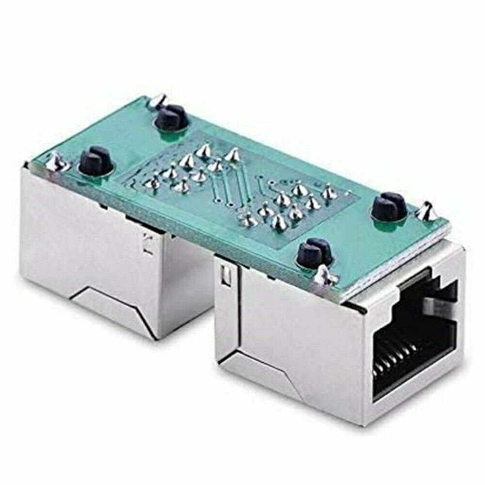 Соединитель интернет кабеля RJ45 5 шт Round UP для CAT6, соединительная кабеля, удлинитель, адаптер