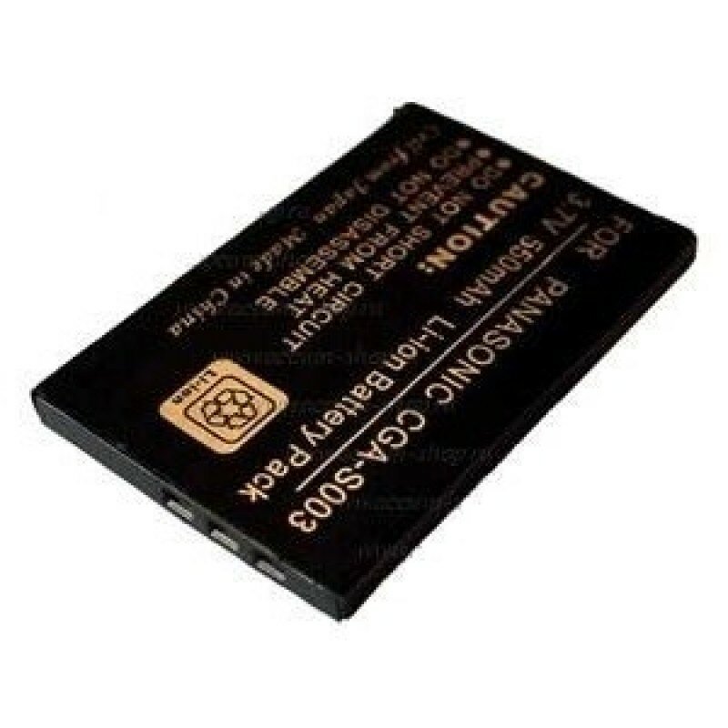 Аккумуляторная батарея Panasonic CGA-S003 / CGR-S003 емкостью 530mAh, для фотоаппарата Panasonic
