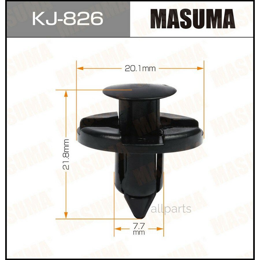 MASUMA KJ826 клипса универс.