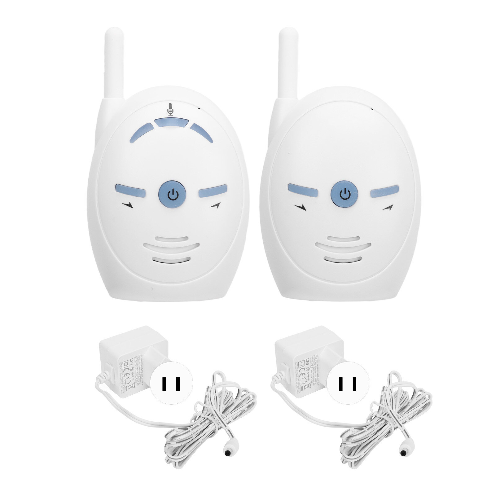 Digital Kids Monitor с ночным светом колыбельной колыбели 2 Way Talk 2,4 ГГц беспроводной трансмиссионной звук Kids Monitor 100–240V US Plug