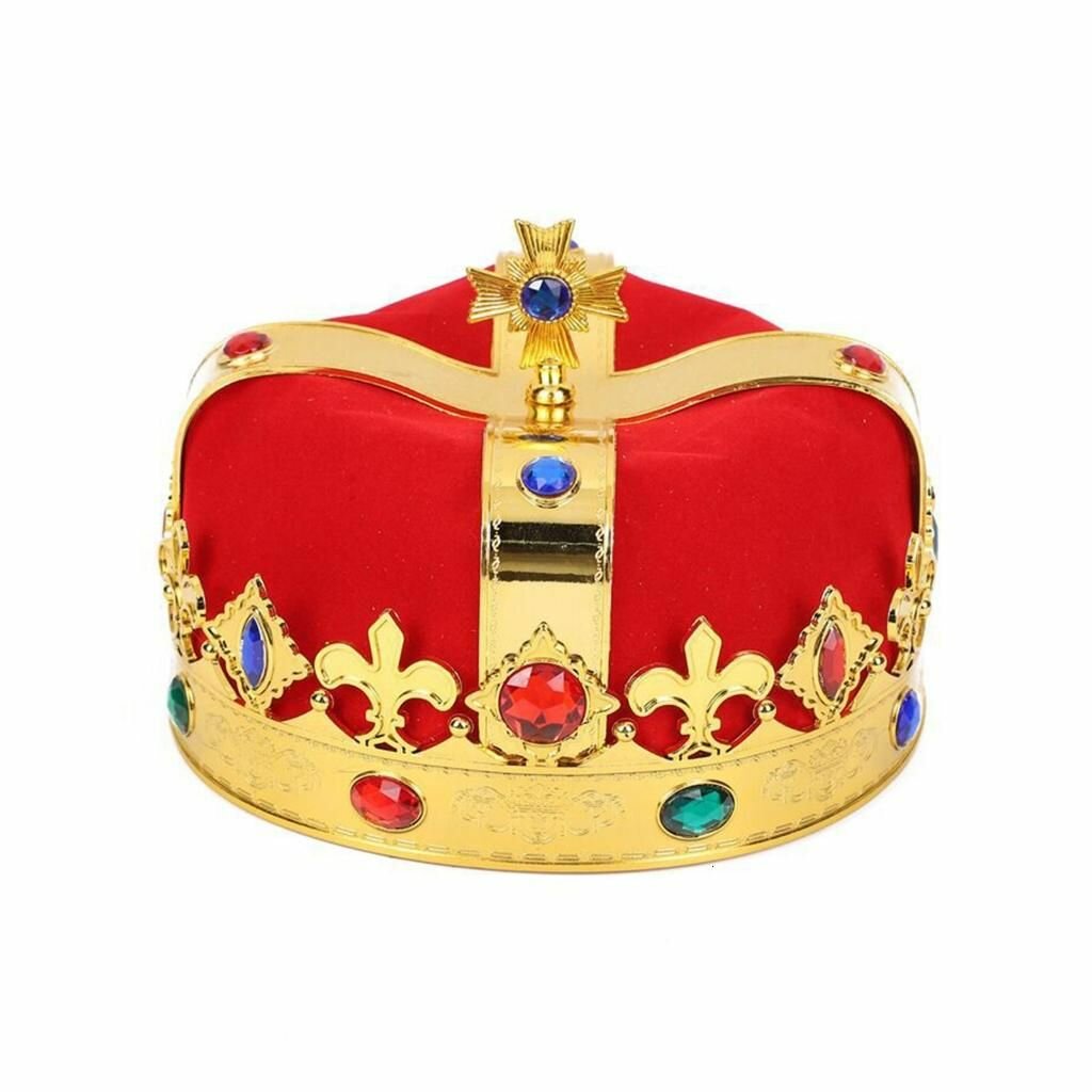 Корона и аксессуары для маскарада, красный
