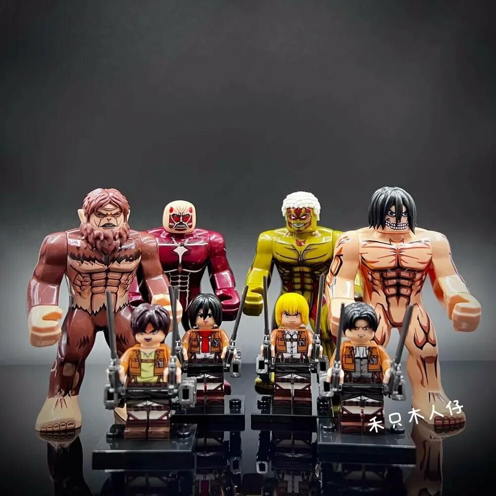 Минифигурки Атака Титанов / фигурки Attack on titan / игрушки аниме