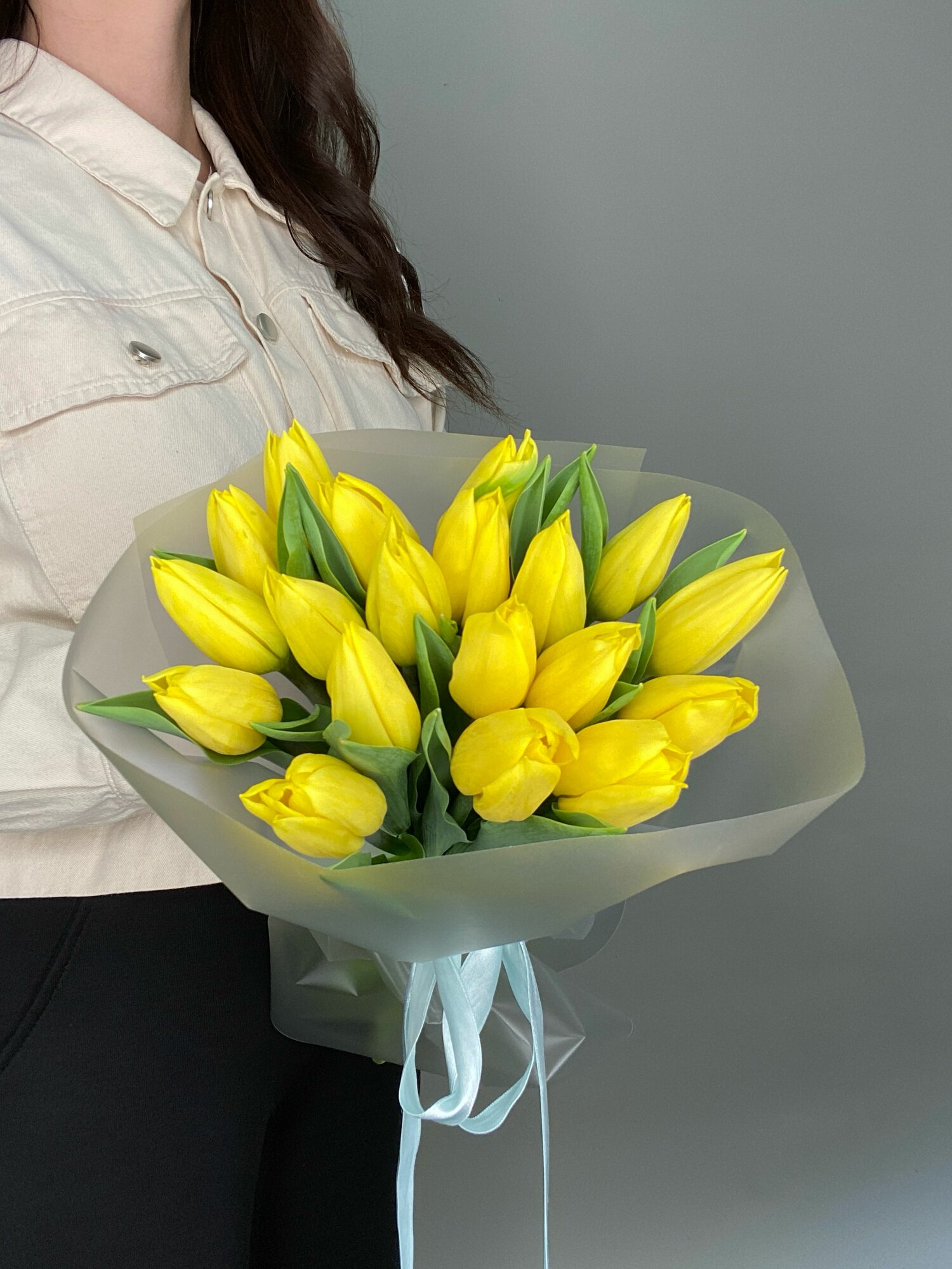 Желтые тюльпаны