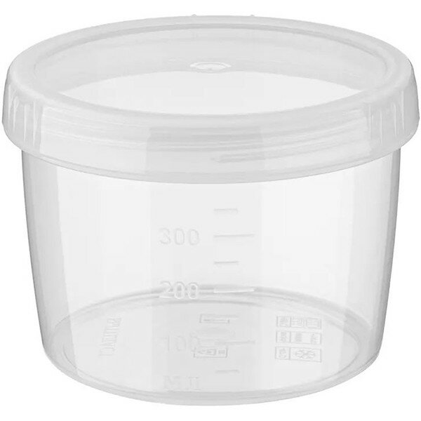 Контейнер для продуктов «Твист», полипропилен, 0,5 л, прозрачный (Restola)