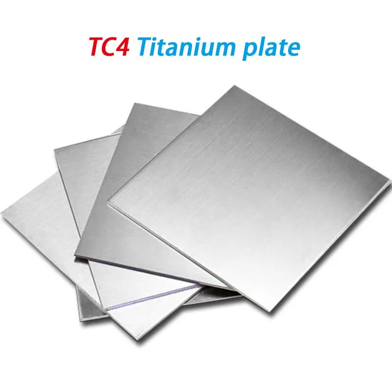 Титановая пластина TC4 2x200x200mm