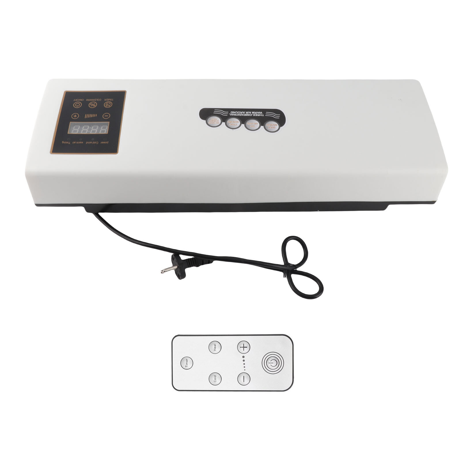 Маленький вентилятор -нагреватель портативный настенный настенный электрический нагреватель горячий вентилятор для спальни для ванной комнаты