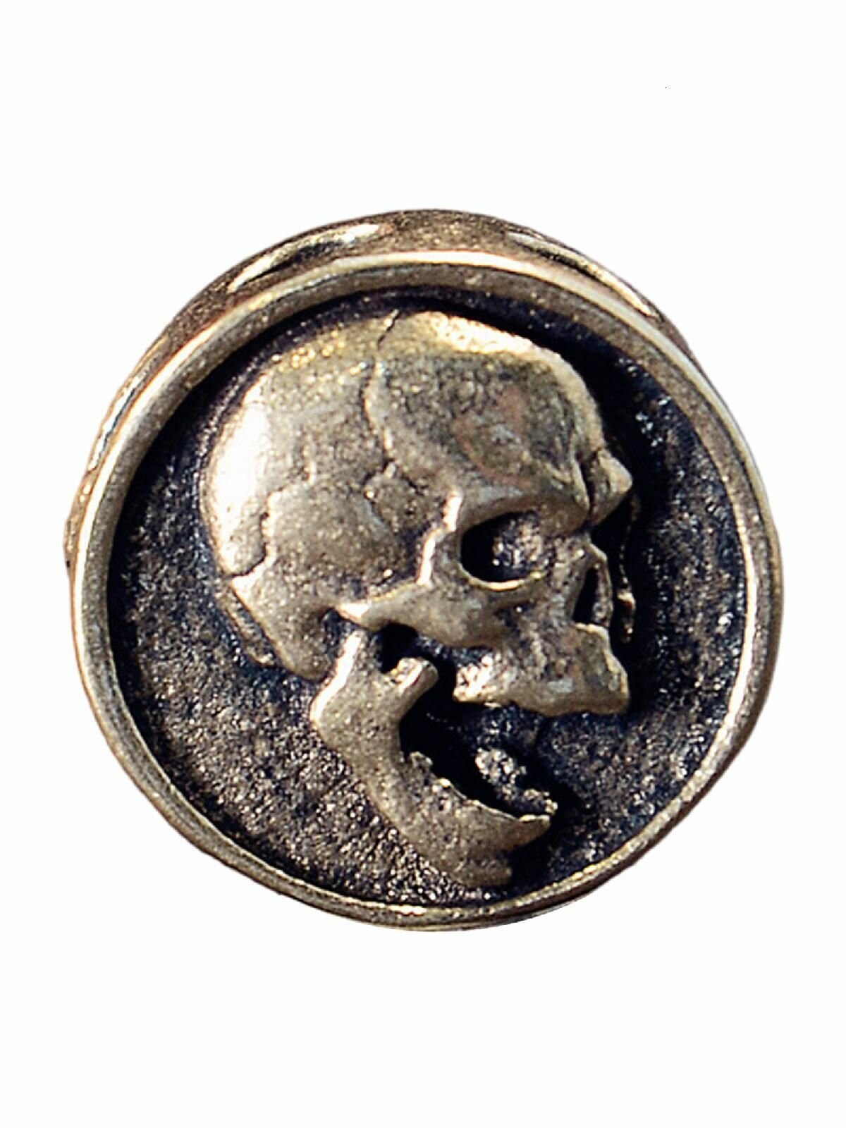 Художественная подвеска-череп для бижутерии, Белый