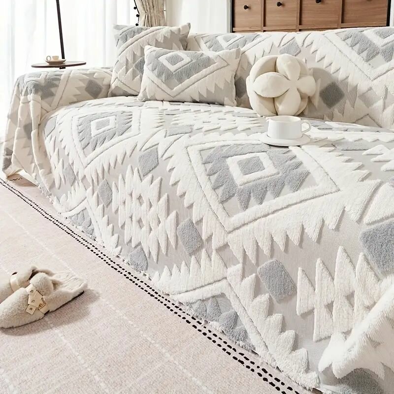 Чехол на мебель 300 180 светло-серый Дивандек