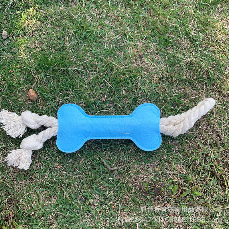 Трансграничная Горячая продажа игрушки для укуса собаки игрушка для тренировки прикуса для домашних собак Синий_15*8.5cm