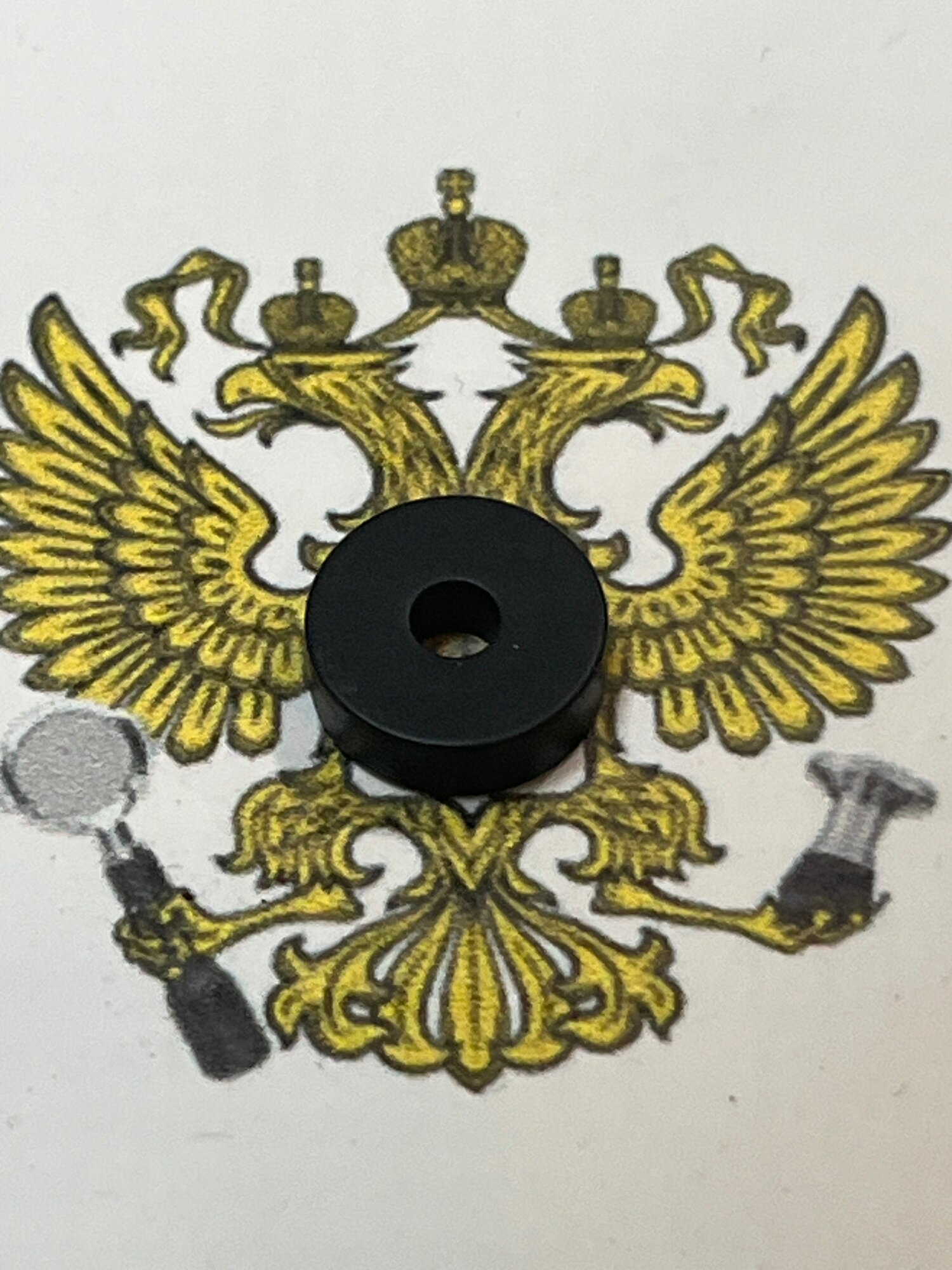 1186311 Уплотнитель штока крана NBR 70SH dd13х4мм h4мм - 1 шт