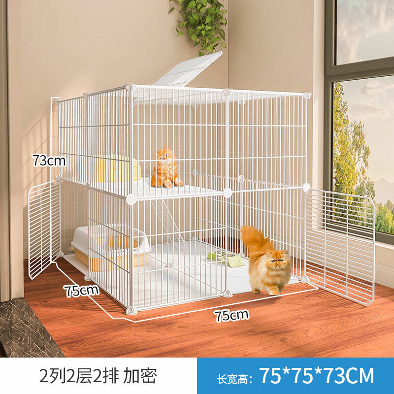 Клетка для кошек, вилла для кошек, распродажа, домашняя клетка для кошек, трехъярусная, очень большая, свободное пространство, маленькое кошачье гнездо