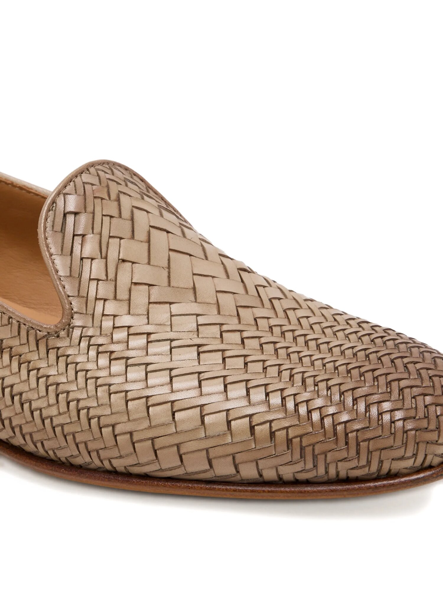 Лоферы MAGNANNI Woven loafers, размер 40, brown — фото 1