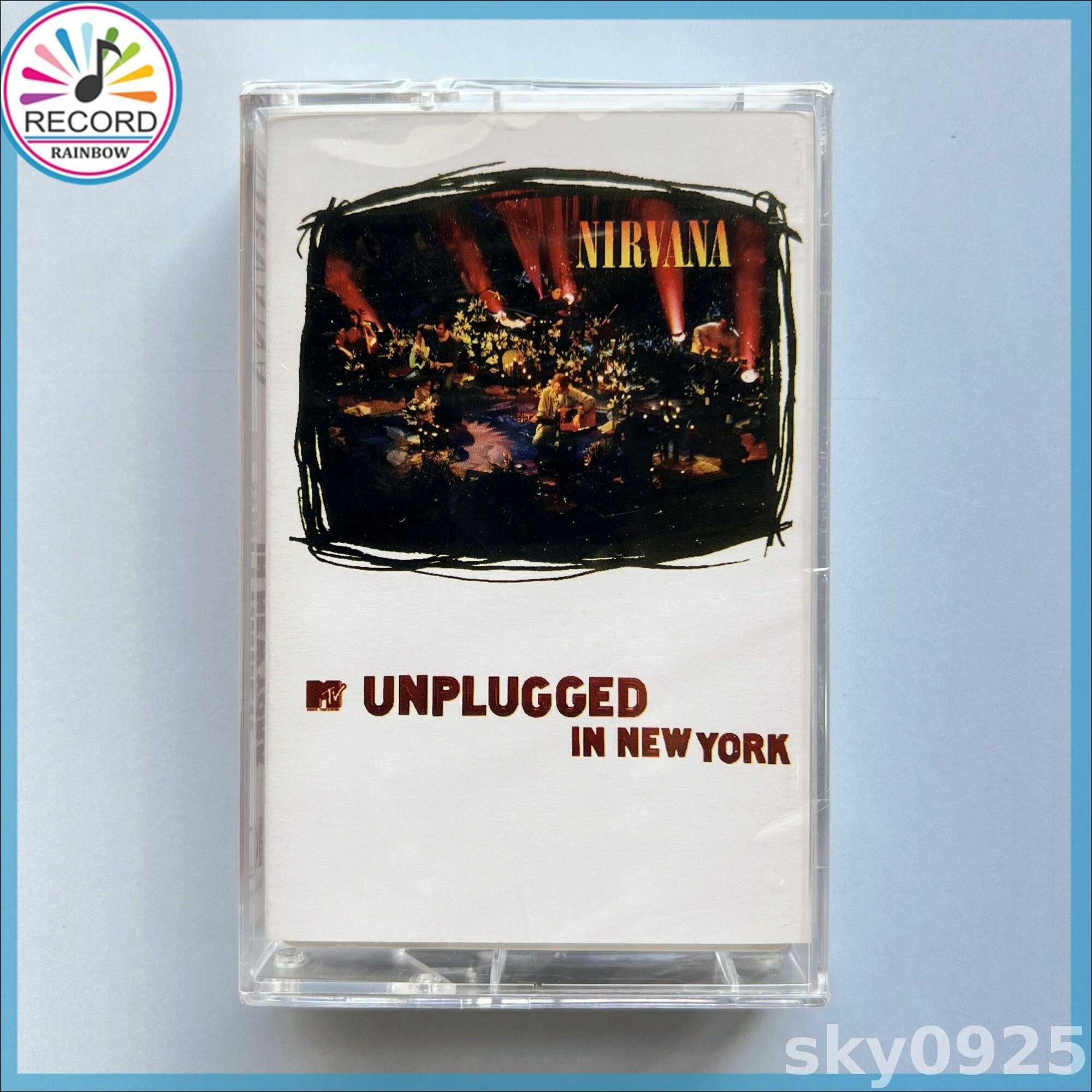 Nirvana Unplugged In New York кассета