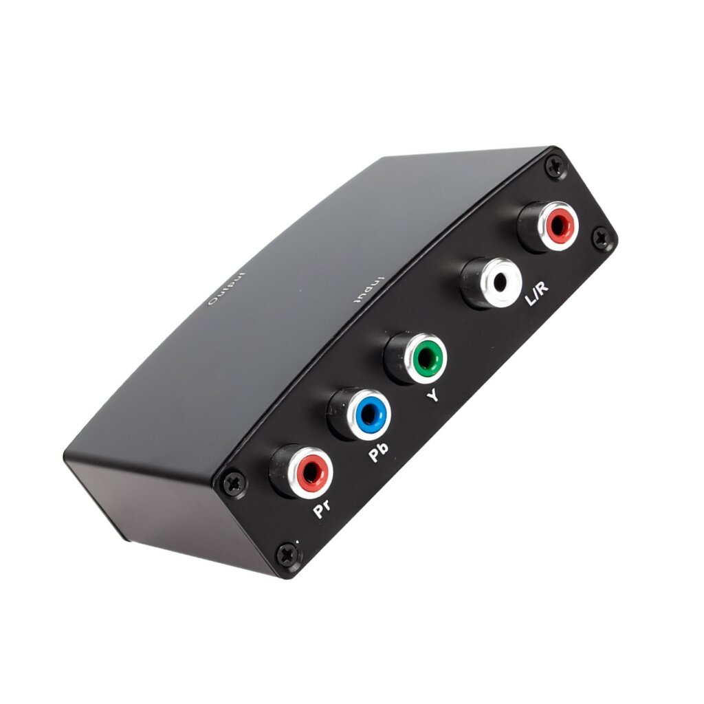 Преобразователь HDTV в компонентный Преобразователь HDTV в YPbPr 5RCA R/L-преобразователь Звукового выхода