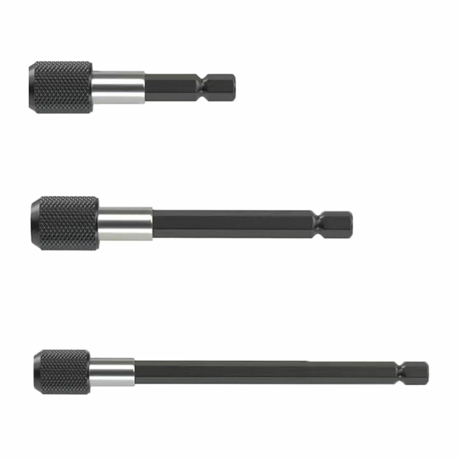 Шестигранные адаптеры для дрели 3 шт быстросъемный магнитный держатель бит