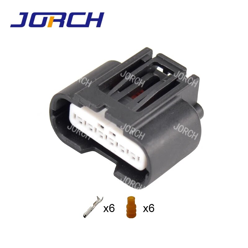 Jorch 6-контактный разъем Female, 10 sets