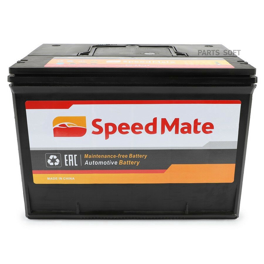 АКБ SPEEDMATE Excell 12V 75Ah 770A 260x180x186 +- от официального дистрибьютора, SPEEDMATE, артикул SMEB758