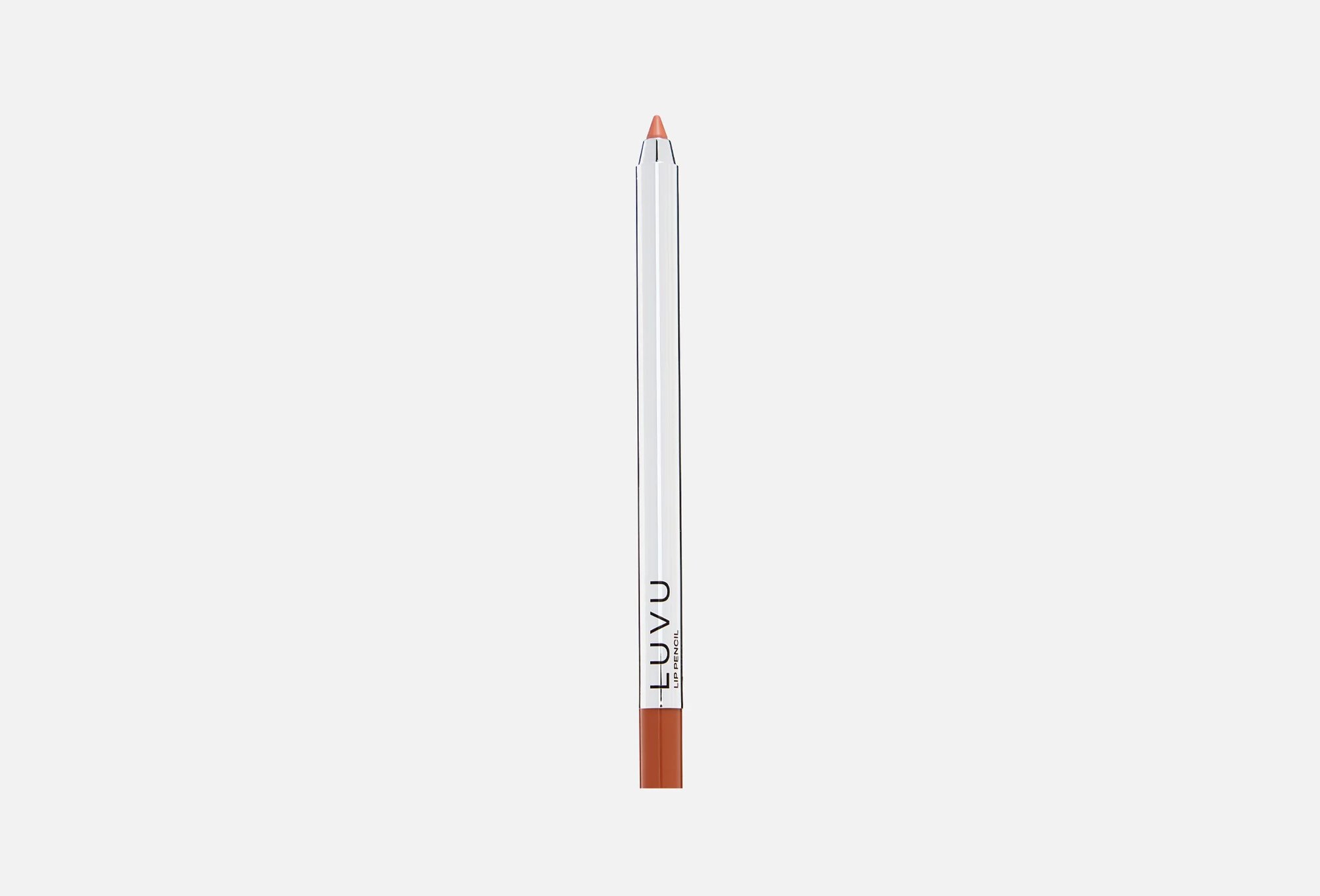 Карандаш для губ LUVU "LIP PENCIL", тон Dreamy Nude, стойкий