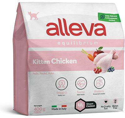 Сухой корм Аллева для Котят Курица 400 г