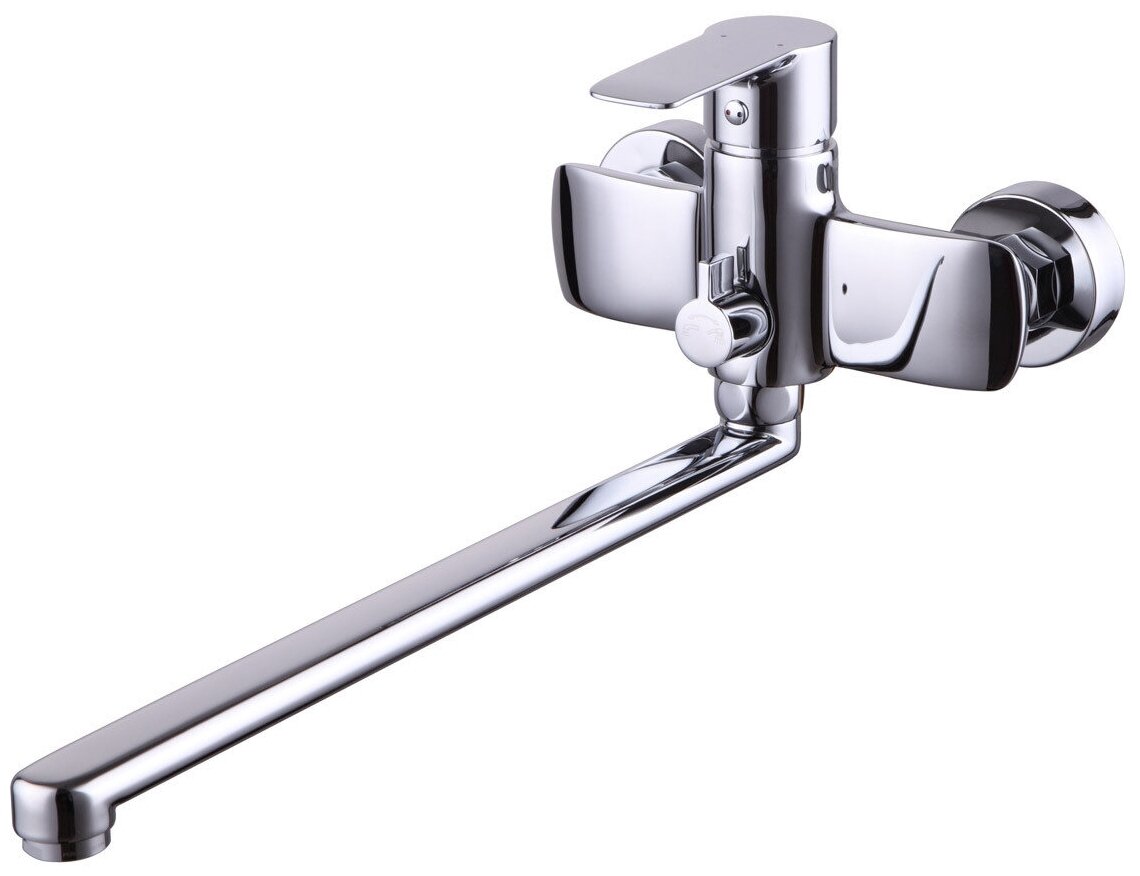 Смеситель для ванны и душа универсальный Kaiser Sena 74155, цвет хром
