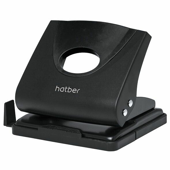 Дырокол Hatber 20л с линейкой