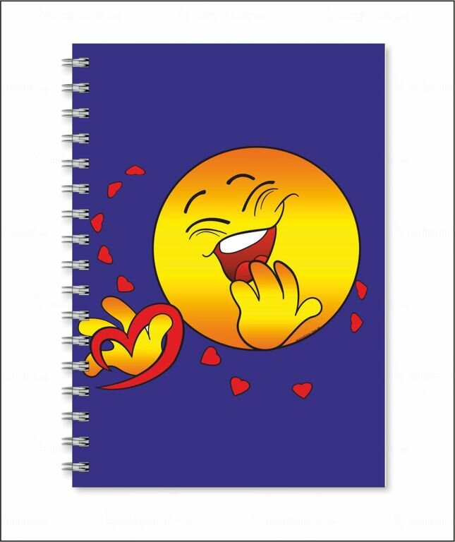 Тетрадь Эмоджи, emoji №17, А6
