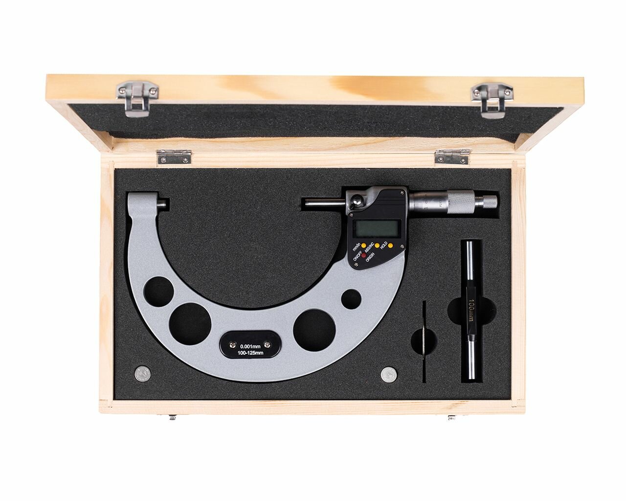 Микрометр электронный цифровой МКЦ-125 0.001 4-кн. (Грси №35816-07) ЧИЗ