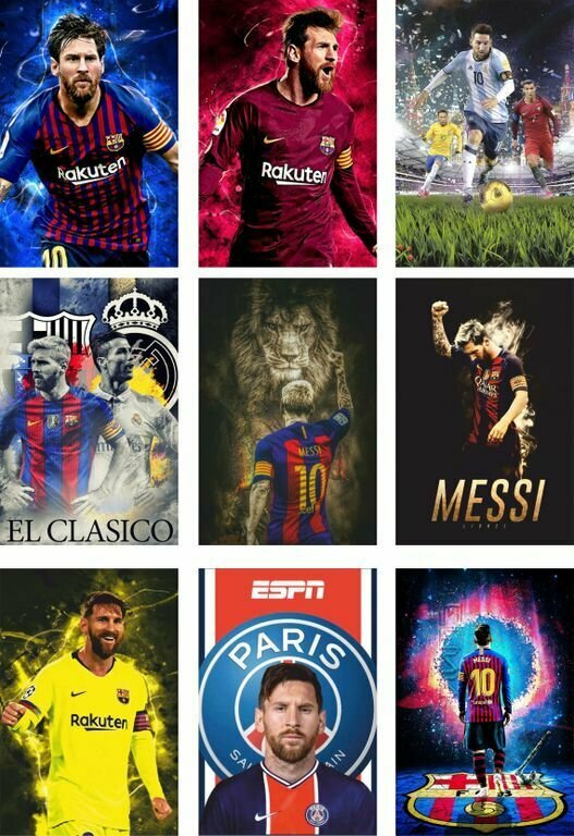 Наклейки Messi, Месси №2