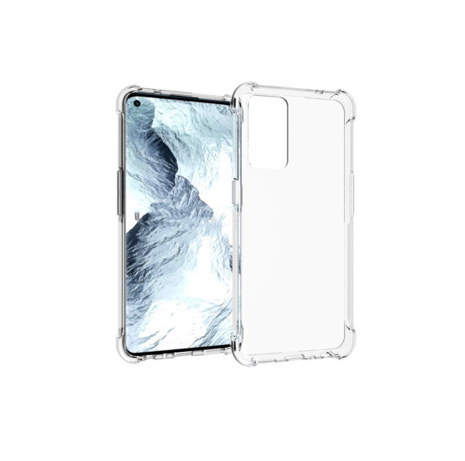 Чехол-накладка MyPads Tocco для Realme GT Master Edition с усиленной защитой углов противоударный прозрачный MyPads