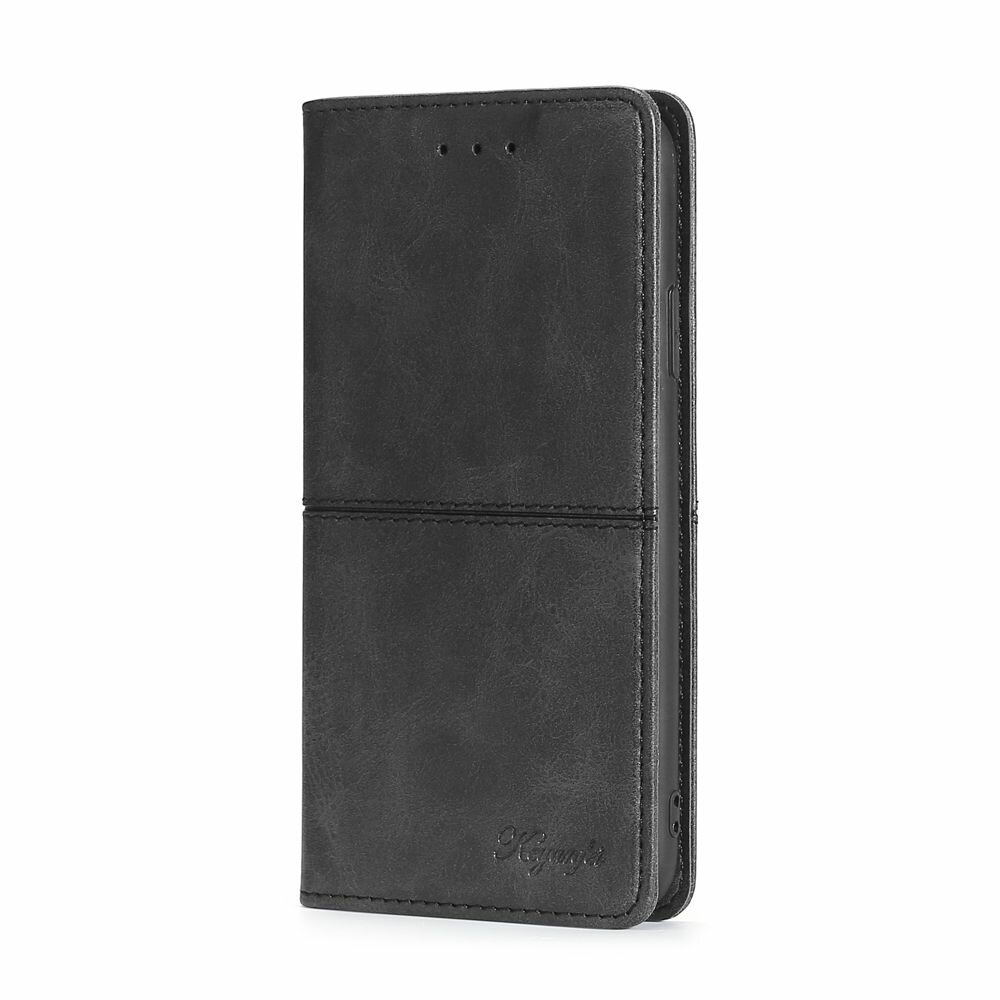 Чехол-книжка MyPads для Xiaomi Mi 8 SE / Сяоми Ми 8 SE воловья кожа (черный)