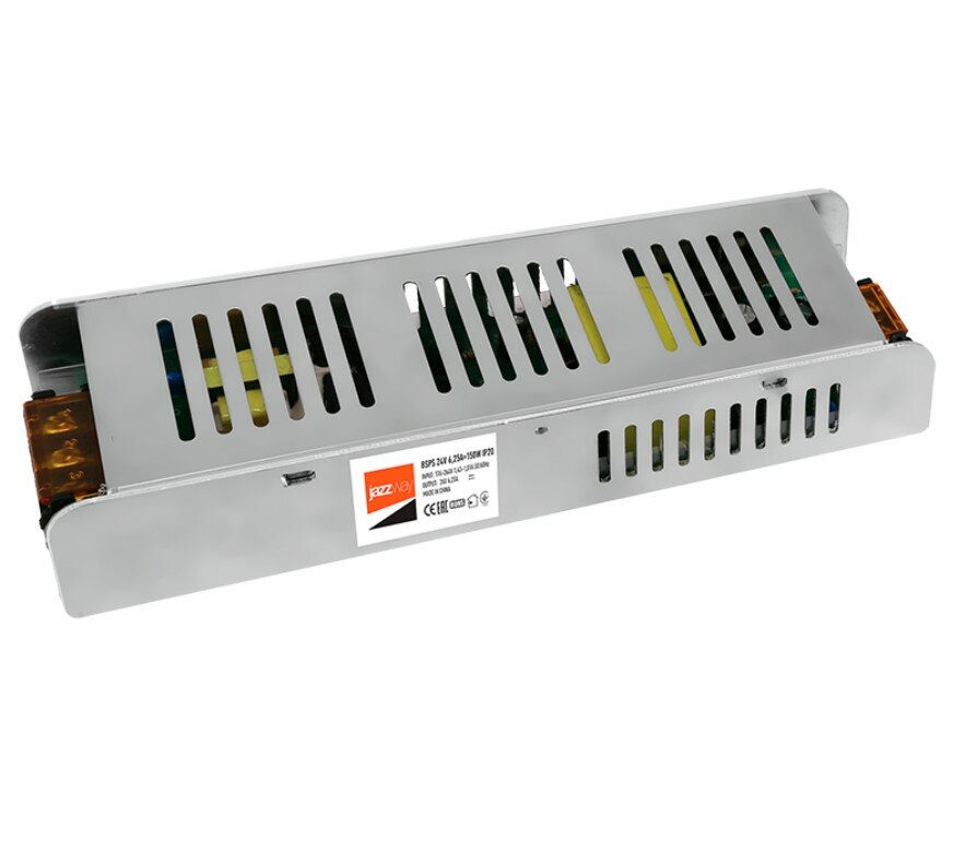 Блок питания для светодиодных лент JazzWay BSPS 24V 150W IP20