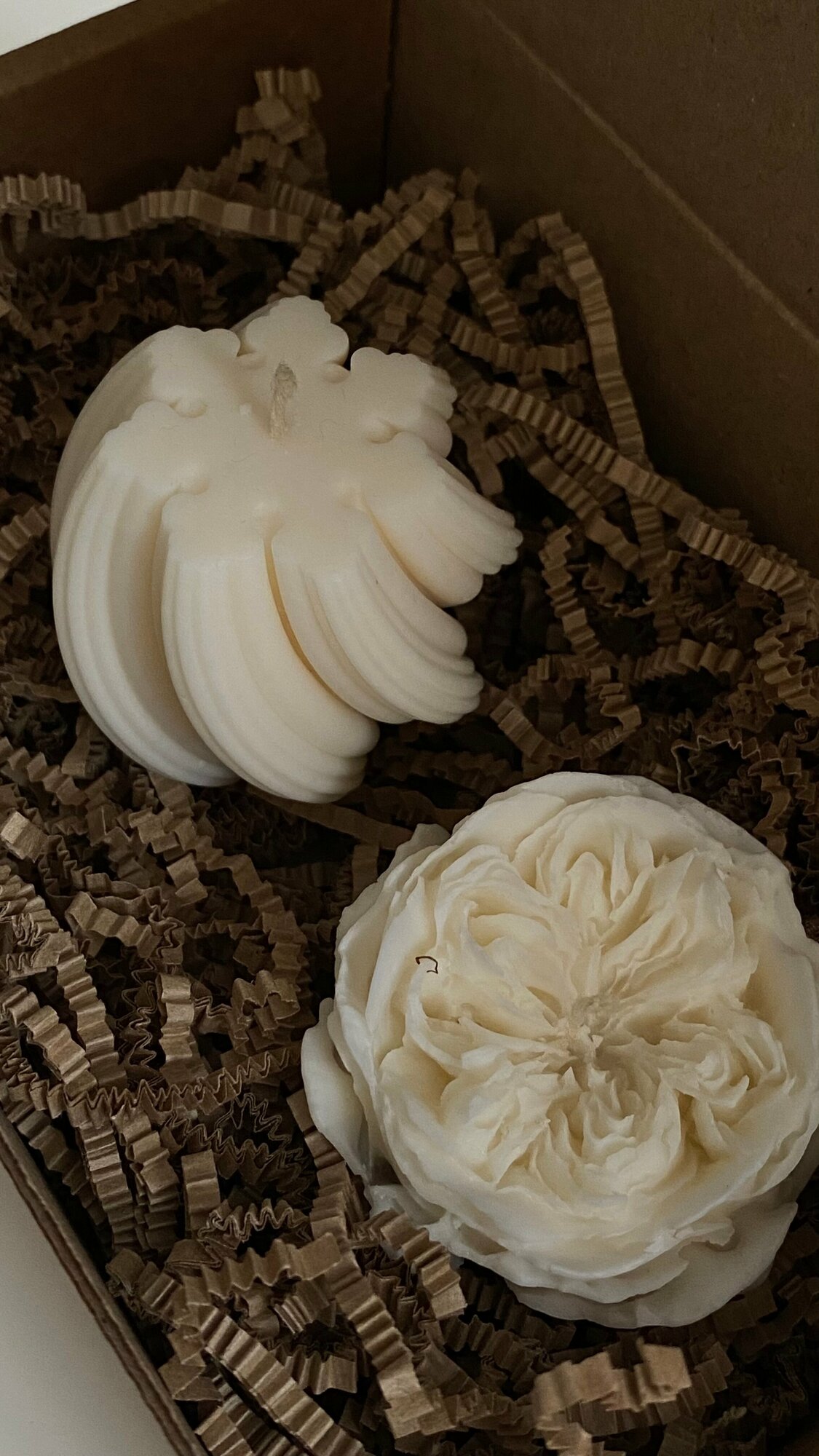 Набор декоративных интерьерных свечей для дома