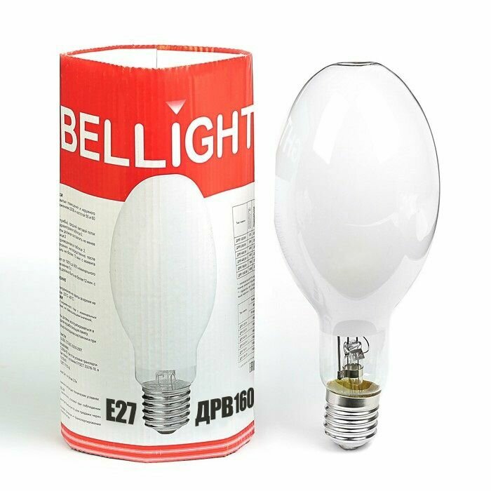 Лампа Bellight ДРВ 160Вт Е27 газоразрядная,1шт