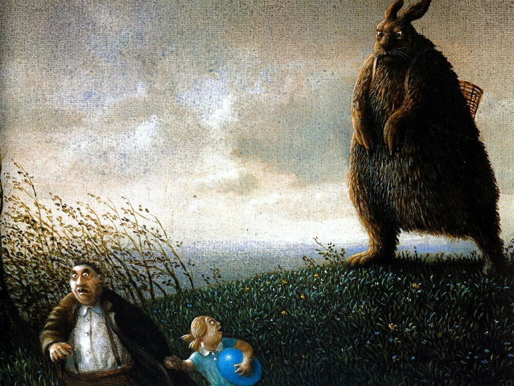 Плакат, постер Michael Sowa, Михаэль Сова на бумаге, размер 60х84см