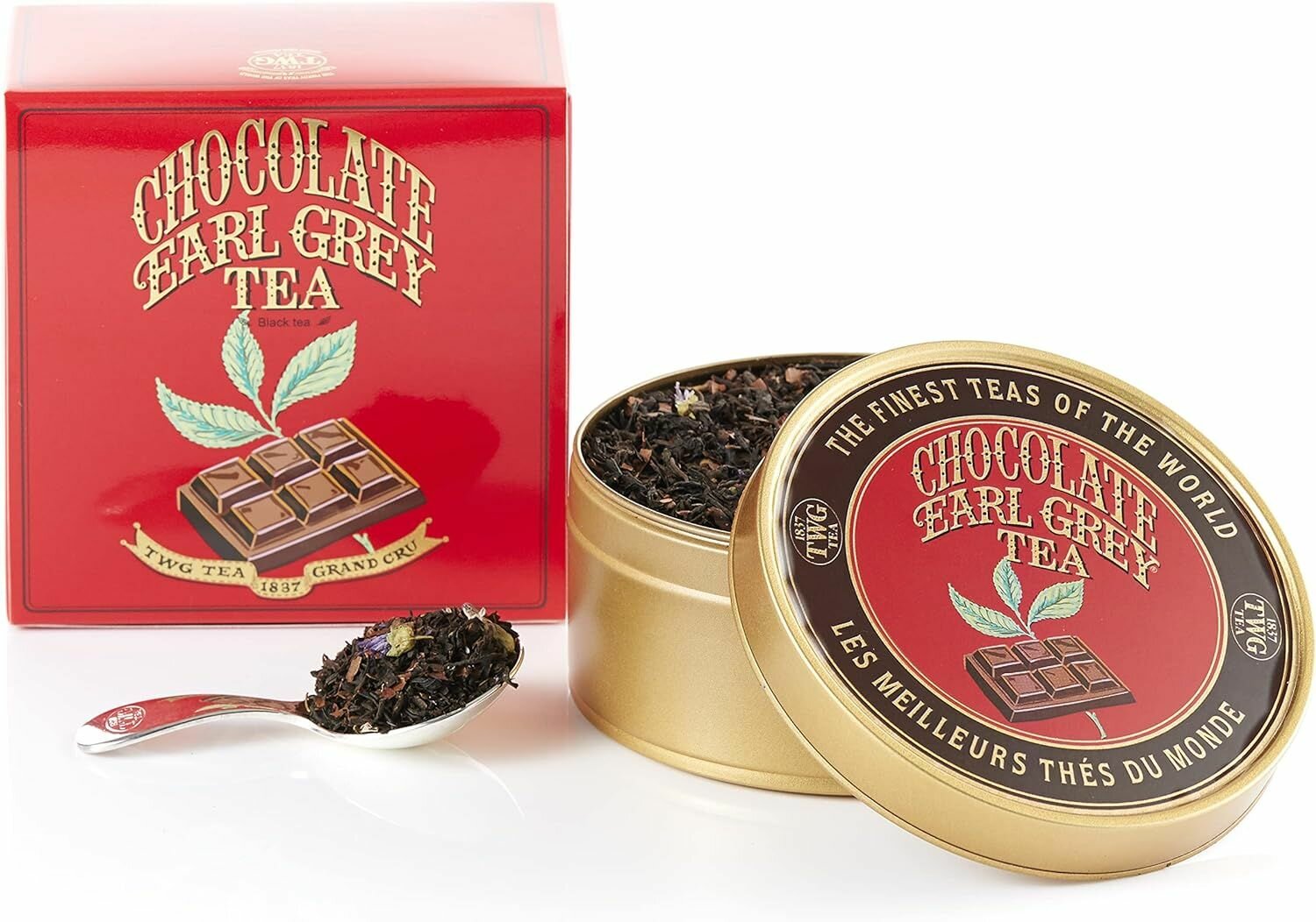 Черный чай TWG с какао и бергамотом, 2 x 100г