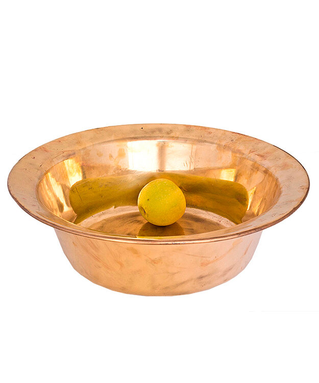 Таз антикварный глубокий