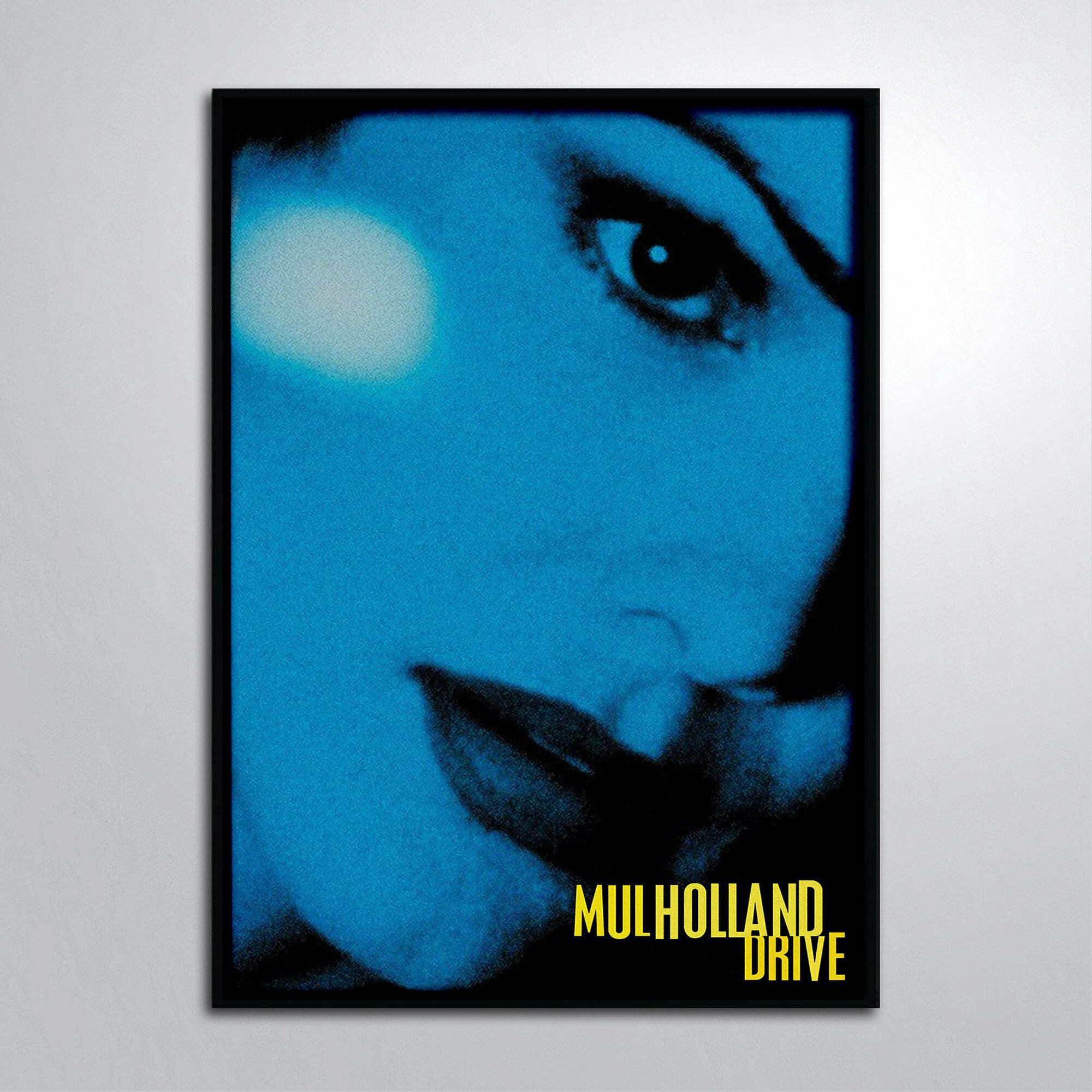 Постер без рамы/Дэвид Линч Малхолланд Драйв Лаура Хэрринг Синий Mulholland Dr (А2/420х594)