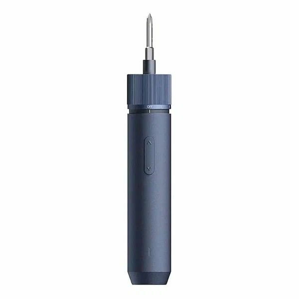 Отвёртка аккумуляторная с набором из 12 бит HOTO Cordless Screwdriver. Цвет: синий.