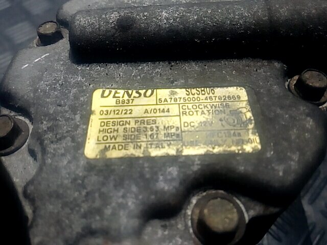 Компрессор кондиционера Fiat Stilo (192) 51747318 арт. 436872