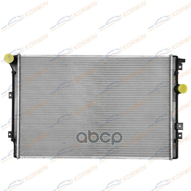 Радиатор охлаждения VW Tiguan (08-) паяный KORWIN арт. KWKB4043