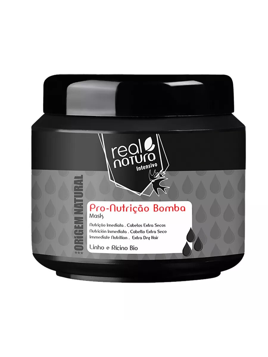 Real Natura Питательная маска Mask Pro-Nutricao Bomba 200 мл
